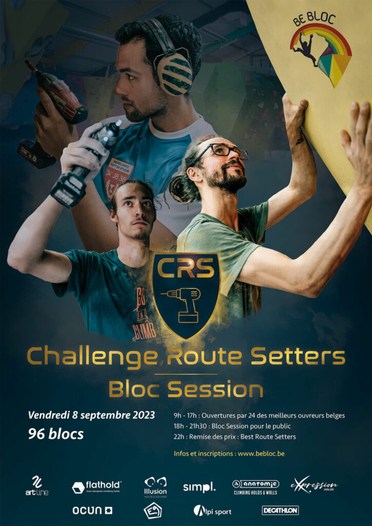 Open Challenge Route Setters : 8 septembre! | BeBloc